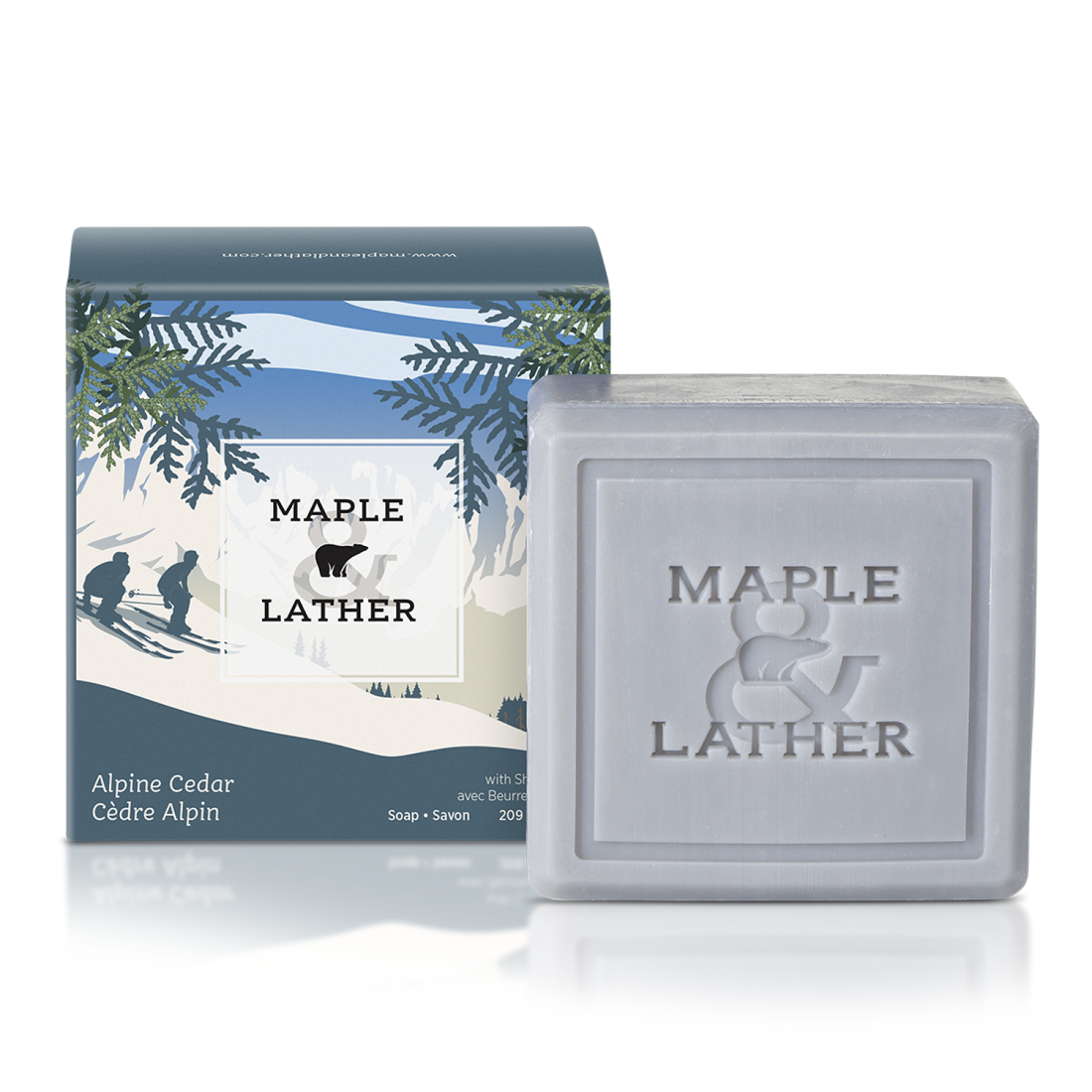 Alpine Cedar Soap – Maple & Lather